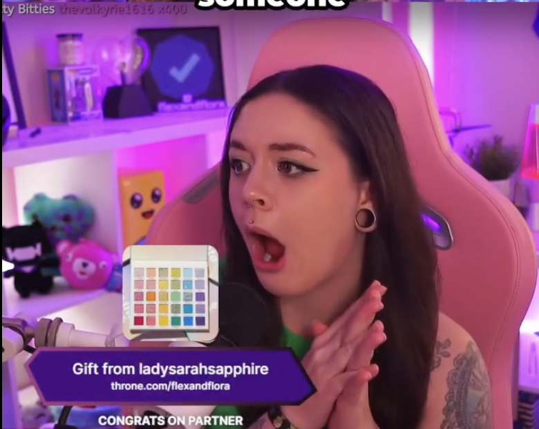 How Streamers Turn Throne Gifts Into Content